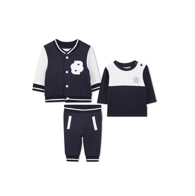 Boss 博斯 婴儿 FW25 服装 PANTS SET 开襟羊毛毛衣童装