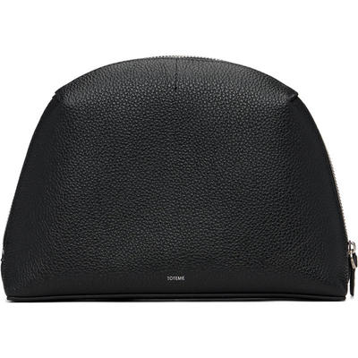 Totême 女士 手拿包 黑色中号 Grained-Leather Day 托特包