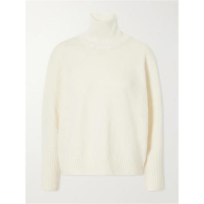 Courrèges 古未界 女士 FW26 毛衣 Logo刺绣罗纹针织羊毛