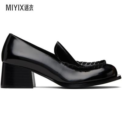 untitlab® 男款黑色 Block 乐福鞋 迷衣时尚