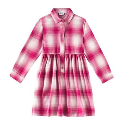 Il Gufo 女童 连衣裙 格纹童装