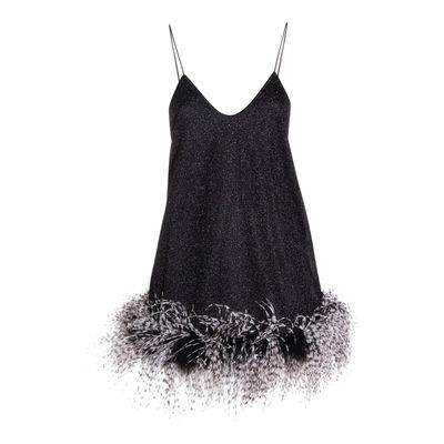 Oséree Swimwear 女士 SS26 连衣裙 LUMIERE PLUMAGE 黑色