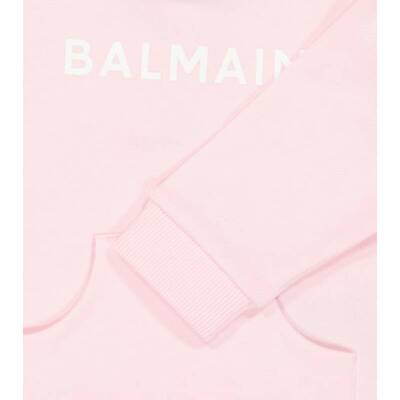 Balmain 巴尔曼 婴儿 卫衣 徽标棉质针织童装