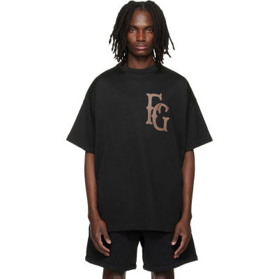 Fear Of God 男士 T恤 黑色 Cotton Rayon 43
