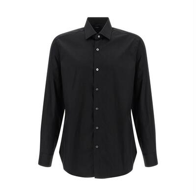 BARBA Napoli 男士 SS26 衬衫 弹力棉质