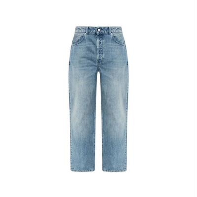 Officine Générale 男士 SS26 牛仔长裤 复古直筒牛仔裤