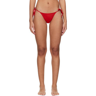 Tropic Of C 女士 泳裤 红色 Praia 比基尼泳裤