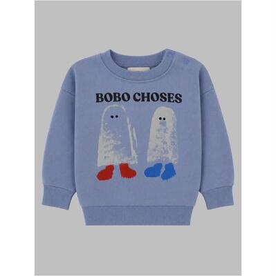 Bobo Choses 婴儿 FW26 卫衣 booty ghosts 童装