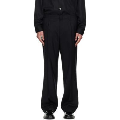 Our Legacy 男士 长裤 黑色 Borrowed Chino 长裤