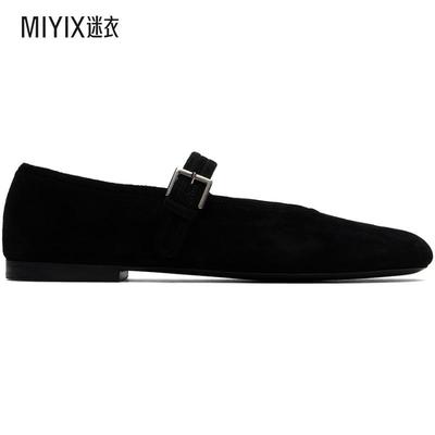 The Row  女士 黑色 Boheme 玛丽珍鞋 迷衣时尚