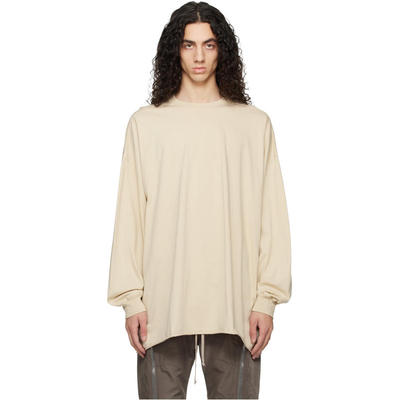 Rick Owens 瑞克·欧文斯 男士 T恤 灰白色 Temple Tommy 长袖