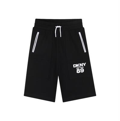 DKNY 唐可娜儿 中性（儿童） SS26 短裤 CON 徽标童装