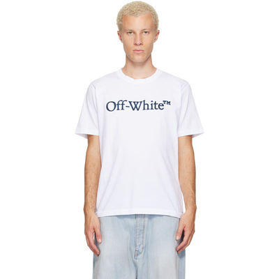 Off-White 男士 T恤 白色 Big Bookish Regular