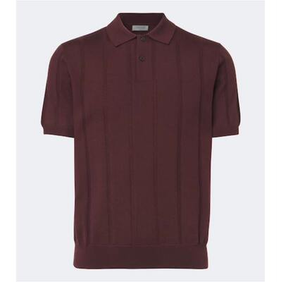 Canali 康钠丽 男士 POLO衫 初剪羊毛