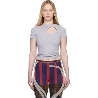 Ottolinger 女士 T恤 灰色 Padded Donut T 恤