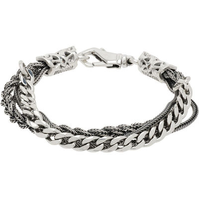 Emanuele Bicocchi 男士 手链 Chain  Braided