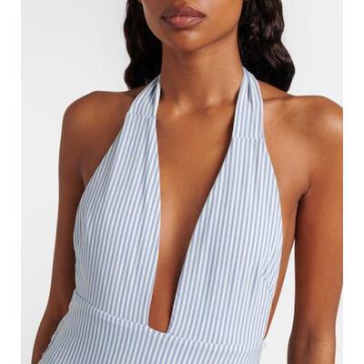 Montce 女士 连体泳衣 Tropez 条纹泳衣