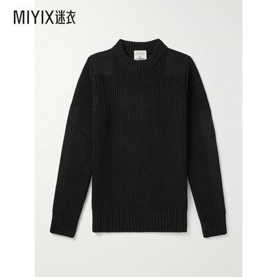 S.N.S. HERNING 男款Robust 修身罗纹美利奴羊毛毛衣 迷衣时尚