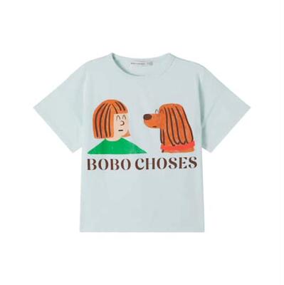 Bobo Choses 中性（儿童） T恤 Friends 棉质针织(A Pickle)童装