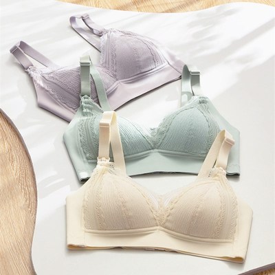夏季产妇贴身内衣纯棉透气护理胸罩托举防下垂产后护理胸罩孕期