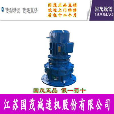 行星减速机国茂立式摆线针轮减速机XLEY74-649-0.75