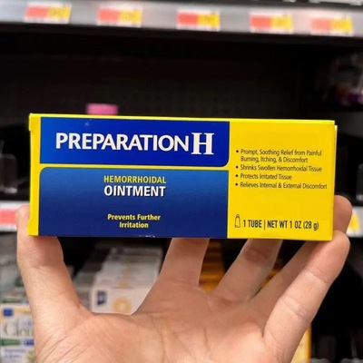 ●美国原装 产地溯源●Preparation H白宫痔疮膏内外痔混合痔肉球
