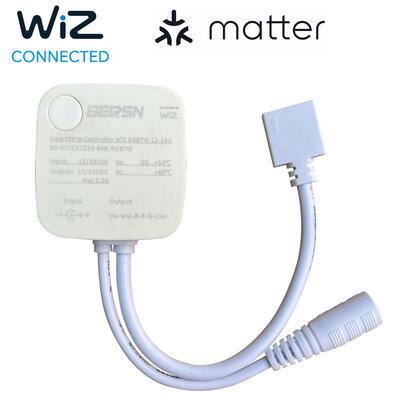 接入WiZ智能灯带控制器RGBTW五色双色通用Wi-Fi无线连接调光调色