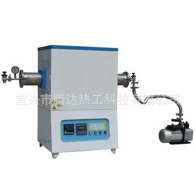 腾达热工气氛管式炉真空管式炉管式退火炉小型钢件烧结管式炉