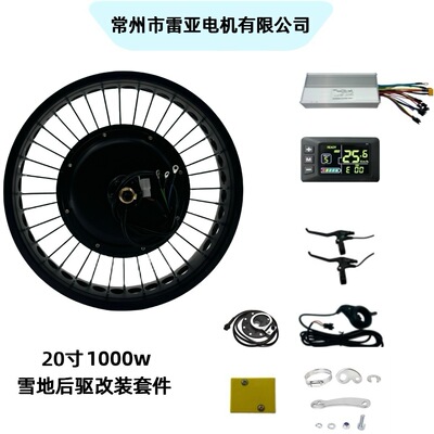 20寸48V1000W雪地车后驱套件