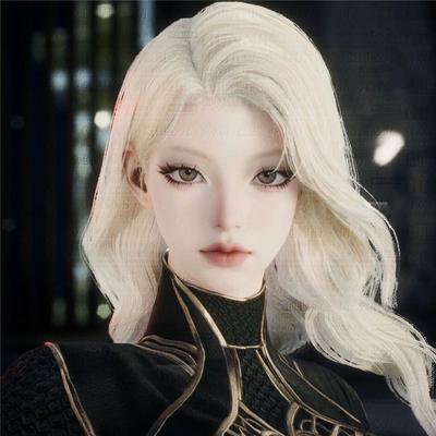 萨莉【4Gunns】AION2 永恒之塔2捏脸女 天魔全职业通用 御姐