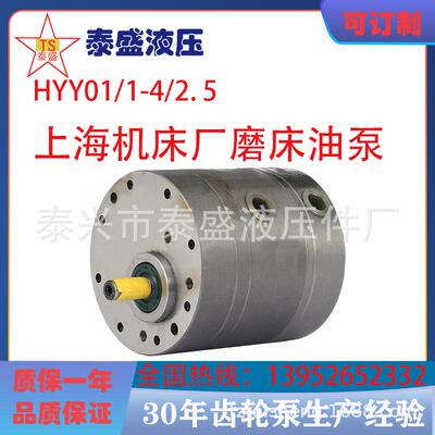 HYY01/1-4/2.5上海机床厂齿轮油泵HYYO1/1-2.5/2.5秦川机磨床电动