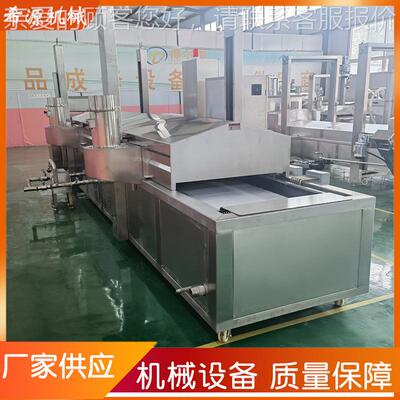 全自动炸油芋头油炸机 全虾不锈钢电加热油设备 炸小龙油炸流BIS