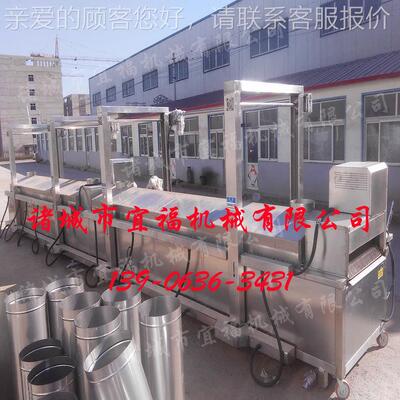产全自动油生线 豆HNM生产设备炸 油豆腐油炸机价格厂泡家