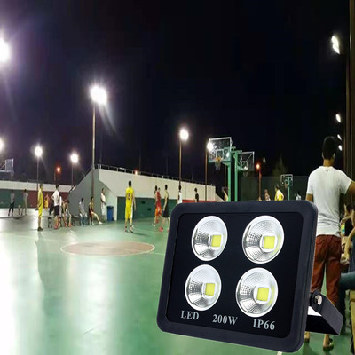 超亮led投光灯200w500W工程专用大功率户外投射灯篮球场广场公园