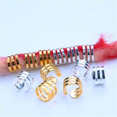 新品10/20/30 Buah nHiphop Afrika Kepang Spiral Jepit Rambut