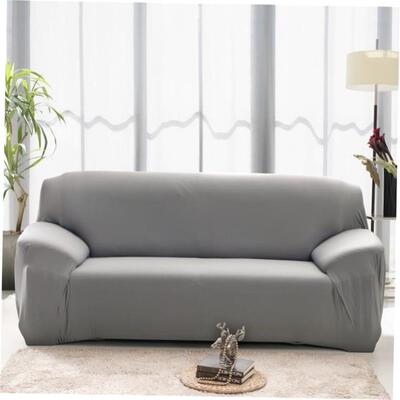 Solid Color Elastic Sofa Slipcovers Stretch Sofa Covers For