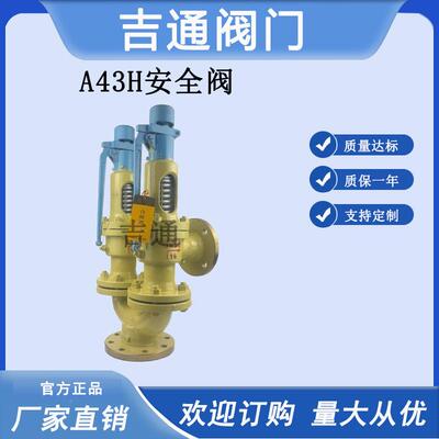 式供应双联弹簧式安全阀 A43无品牌/H-16C安全全阀 弹簧安双联阀