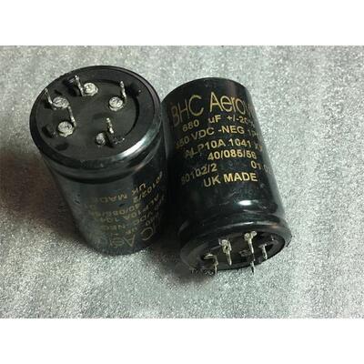 英国BHC-Aerovox ALP10A系列 680UF 450V 发烧高压滤波电解电容