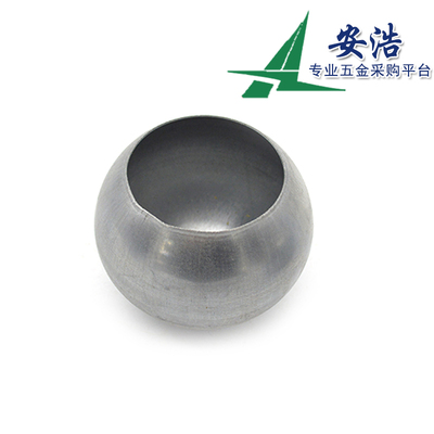 极速铁球铁球球焊接空心球栏杆铁空心球带装饰冲T压圆球镀锌孔铁