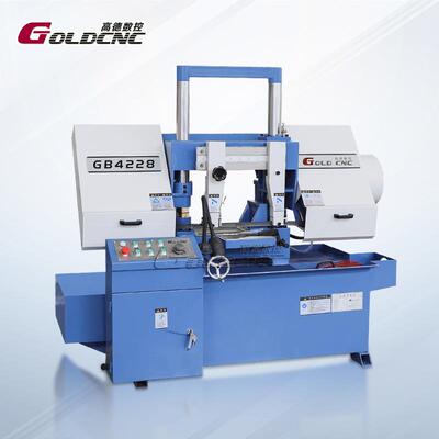 双柱卧式金属带锯床gb4228半自动切割方管锯床280mm通用普通锯床