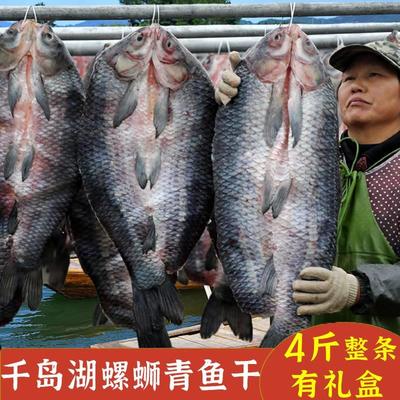 千岛湖大青鱼干螺蛳青整条风干腌制咸鱼乌青鱼干货特产年货礼盒