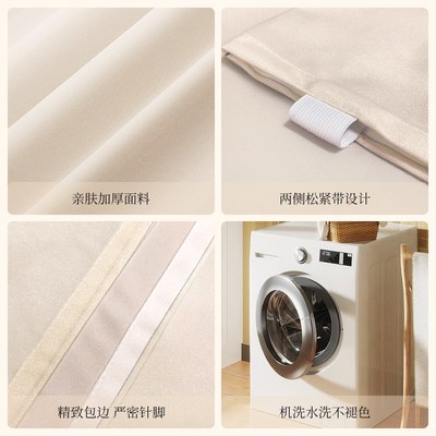 美式电视机罩防尘罩布盖巾55英寸65寸家用挂式曲屏液晶台式电视套