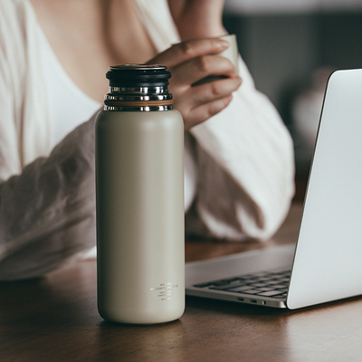 焖先生焖茶杯保温杯泡茶随行杯大容量泡茶杯陶瓷内胆茶水分离可携