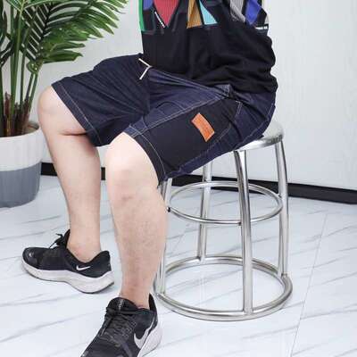 不锈钢凳子圆凳实验室车间流水线防工静电加厚厂04高脚EUG凳工作