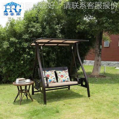外户外千庭院园摇椅室秋阳台成人家用吊椅露天花铸铝秋Q-8005千椅