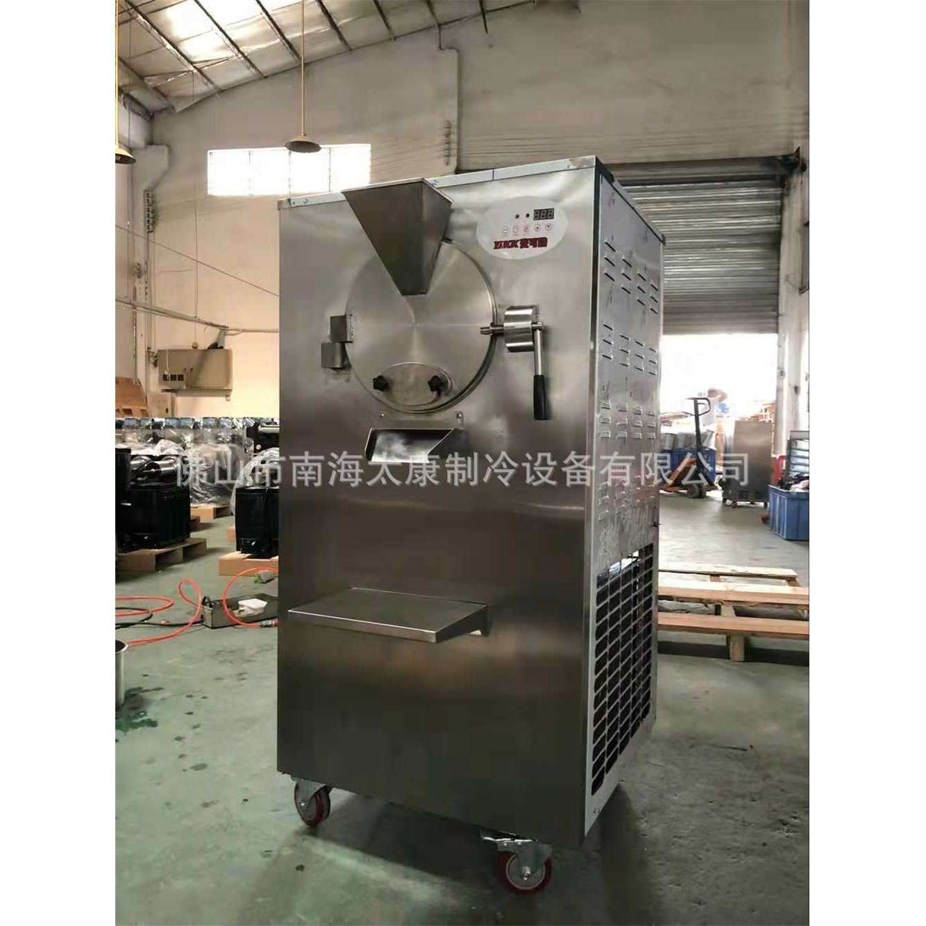 硬质冰淇淋机自动z出料质冰901淇淋机商用Batchfreeer意式雪硬糕