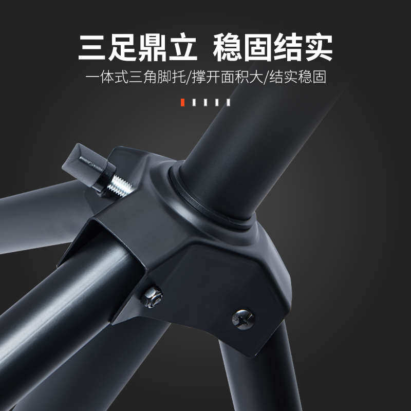 欧特声音箱支架三脚架音响三角架KTV舞台架子金属落地托盘卡包架