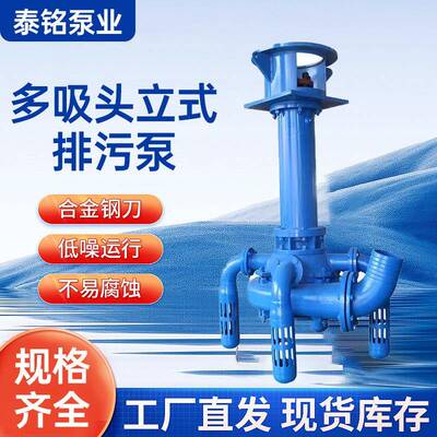 高铬合金80PWDL57.9-44.4立式多吸头排污泵 高扬程多吸头液下泵