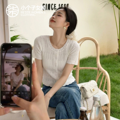 柒量一裁小个子夏季女装上衣