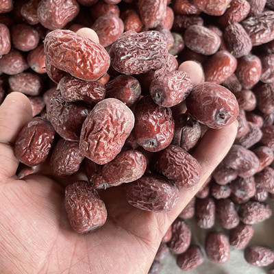 大李哥新疆吊干灰枣通货大小都有农二师36团米兰原枣带土原生态